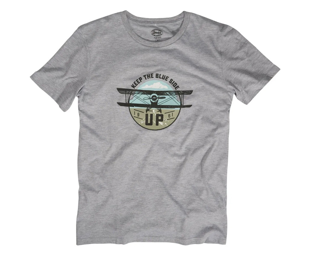 Blue Side Up Tee - avworld.ca