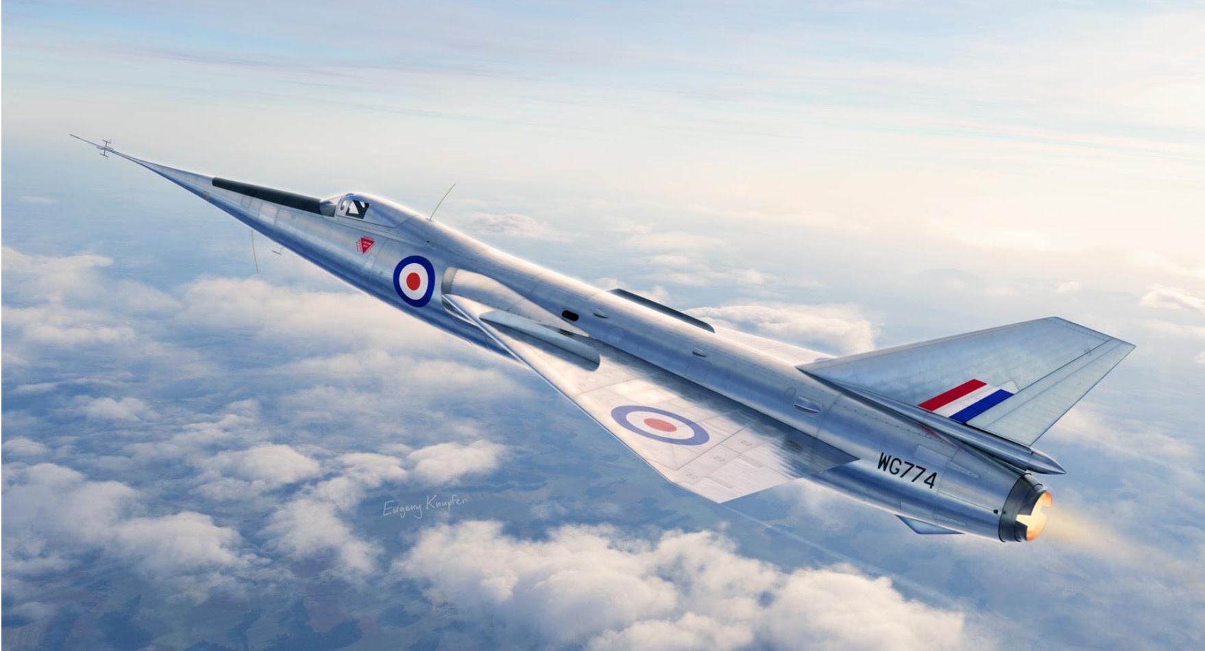 Fairey Delta FD.2 British supersonic research aircraft 1:72 [New 2024 ...