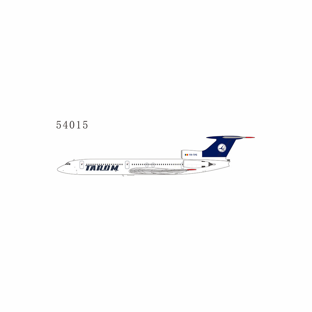 Tu154B Tarom new livery YR-TPE 1:400 (2nd) - avworld.ca