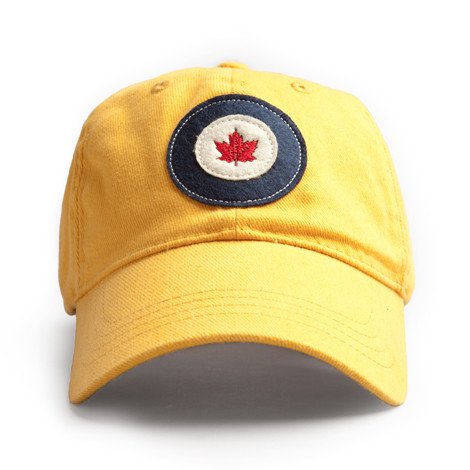 Cap RCAF Roundel Burnt Yellow - avworld.ca