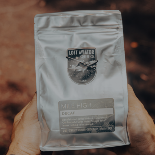 Mile High Decaffeinated Coffee 340G / 12 oz Ground - avworld.ca