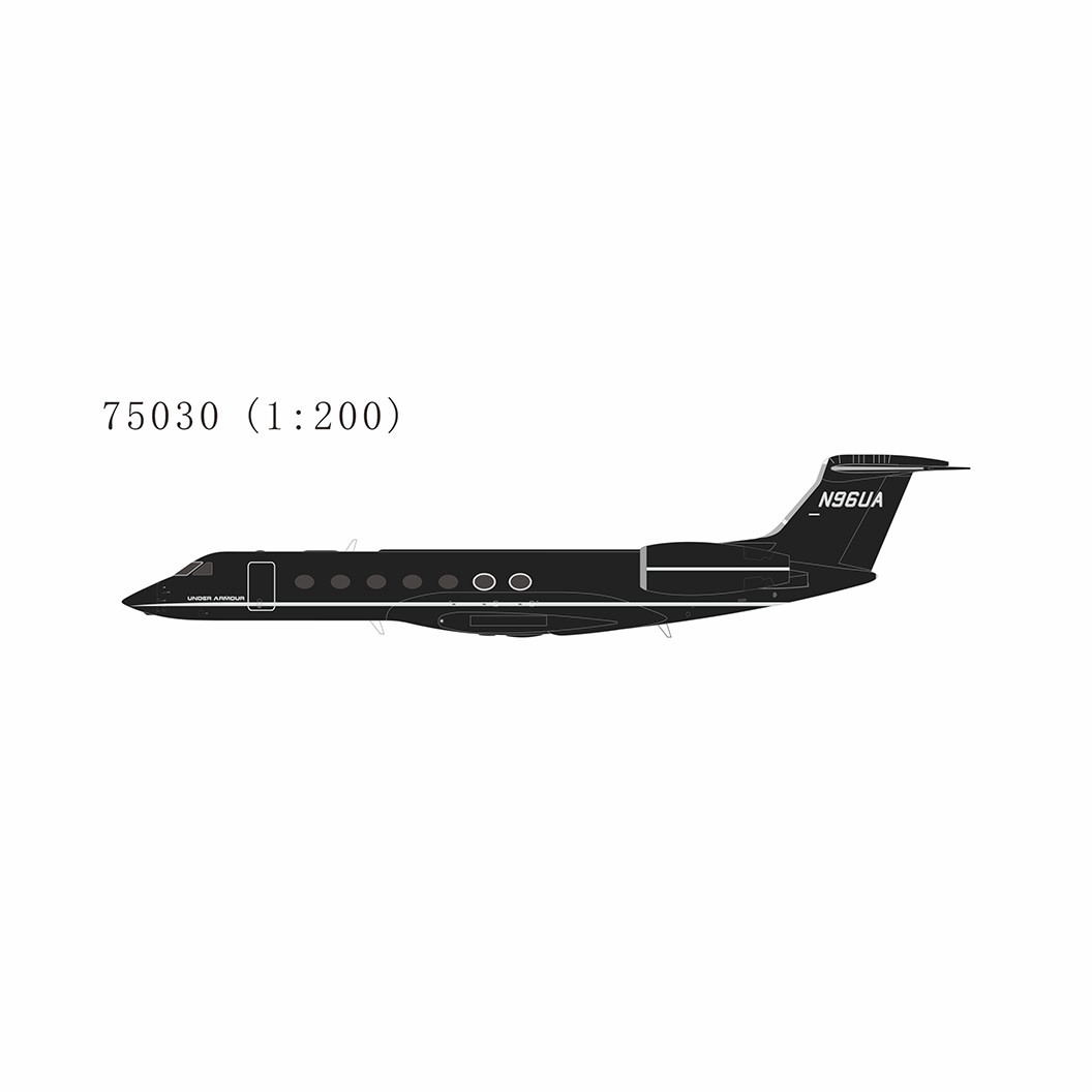 Gulfstream G550 Under Armour N96UA 1:200 - avworld.ca