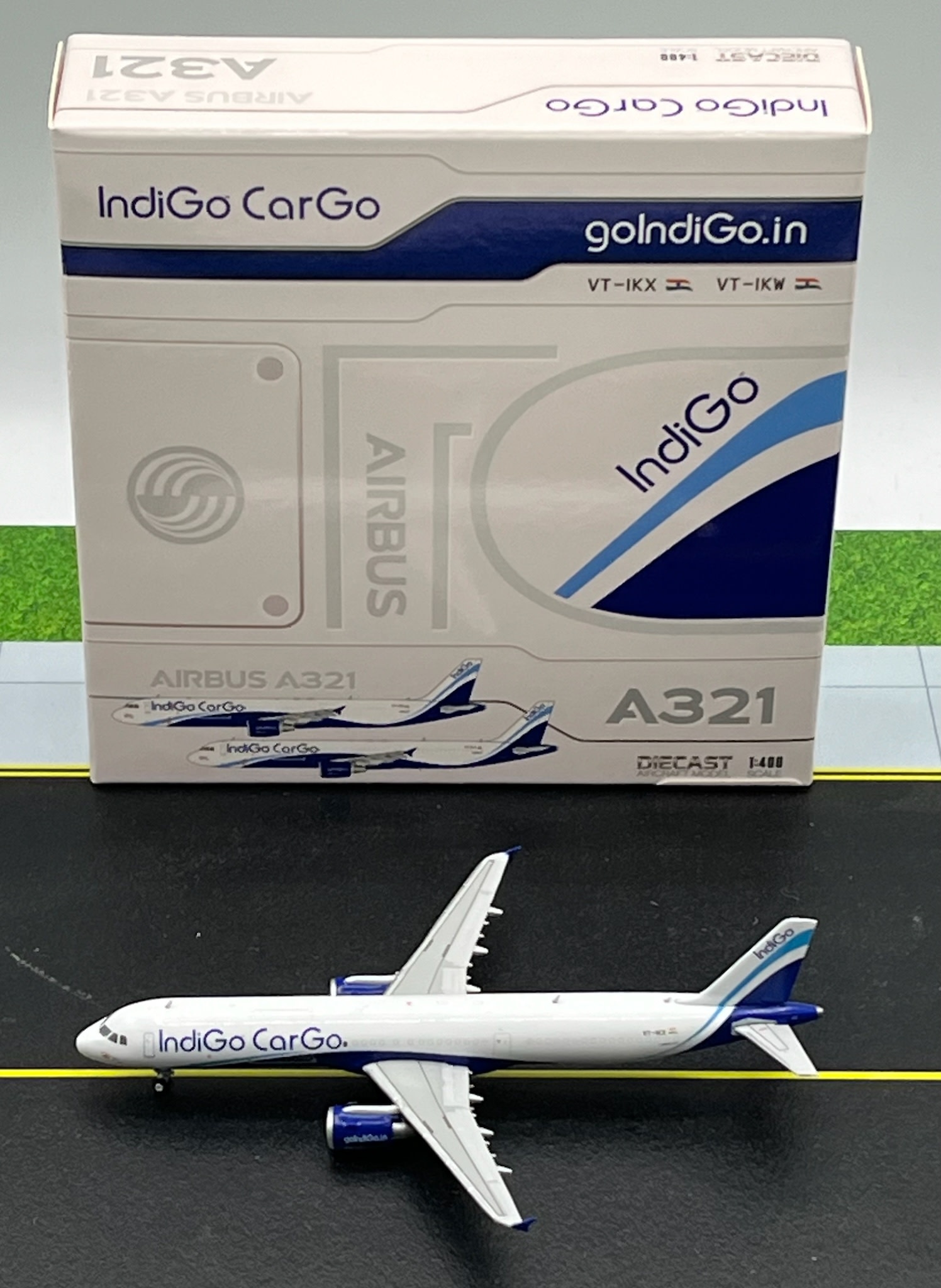 A321P2F IndiGo Cargo VT-IKX 1:400 - avworld.ca