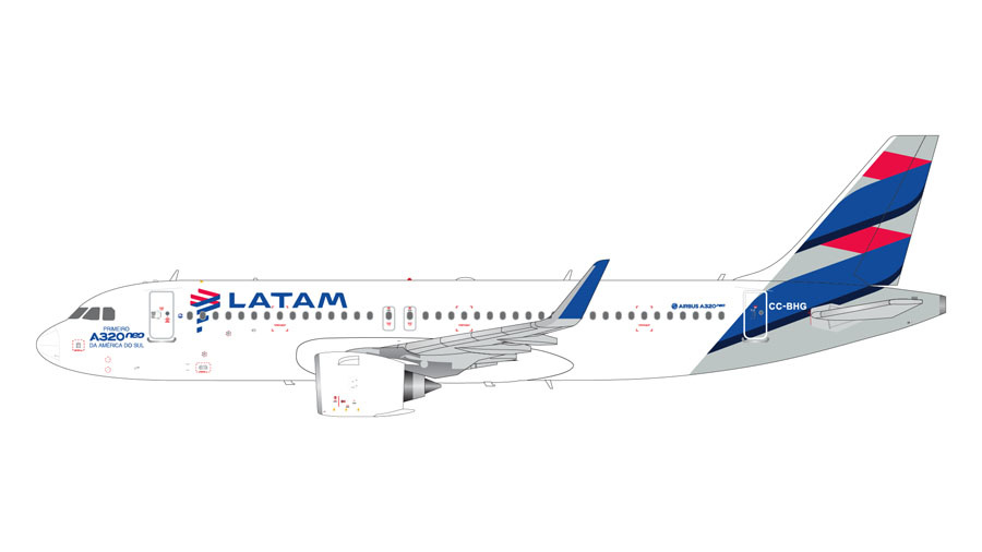 A320neo LATAM Airlines CC-BHG 1:200 *Pre-Order - avworld.ca