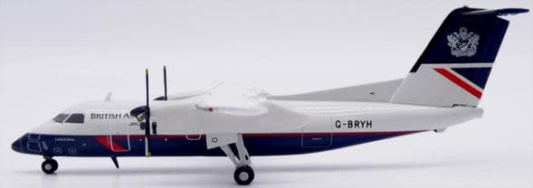 DHC-8-100 British Airways Landor livery G-BRYH 1:200 with stand (3rd ...