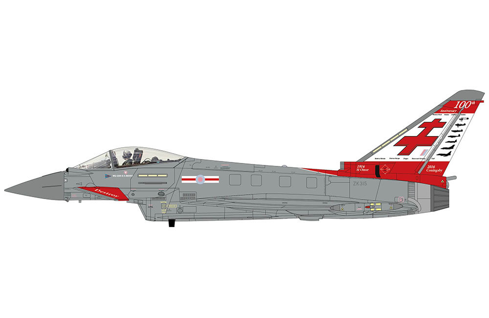 Eurofighter Typhoon 41 Squadron Royal Air Force RAF Coningsby ZK315 ...