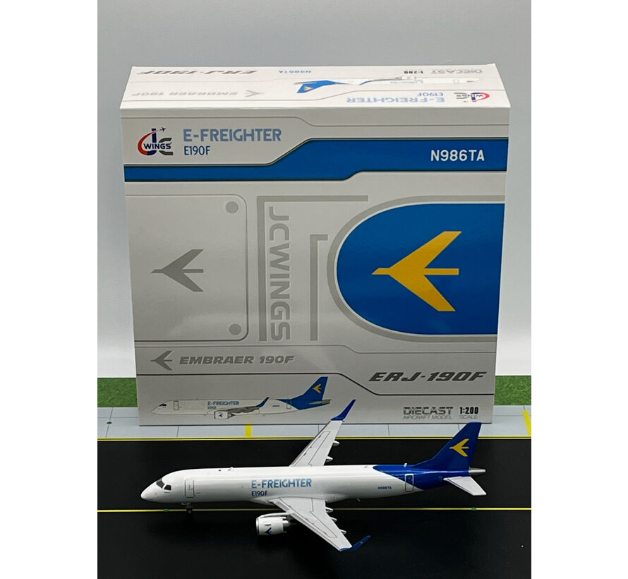 ERJ190F E-Freighter Embraer house colors N986TA 1:200 - avworld.ca