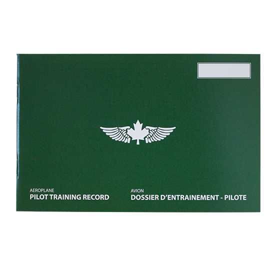 Pilot Training Record Aeroplane - avworld.ca