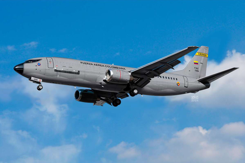 B737-400 Colombian & Indonesian AF 1:144 [Ex-Minicraft] New 2025 ...