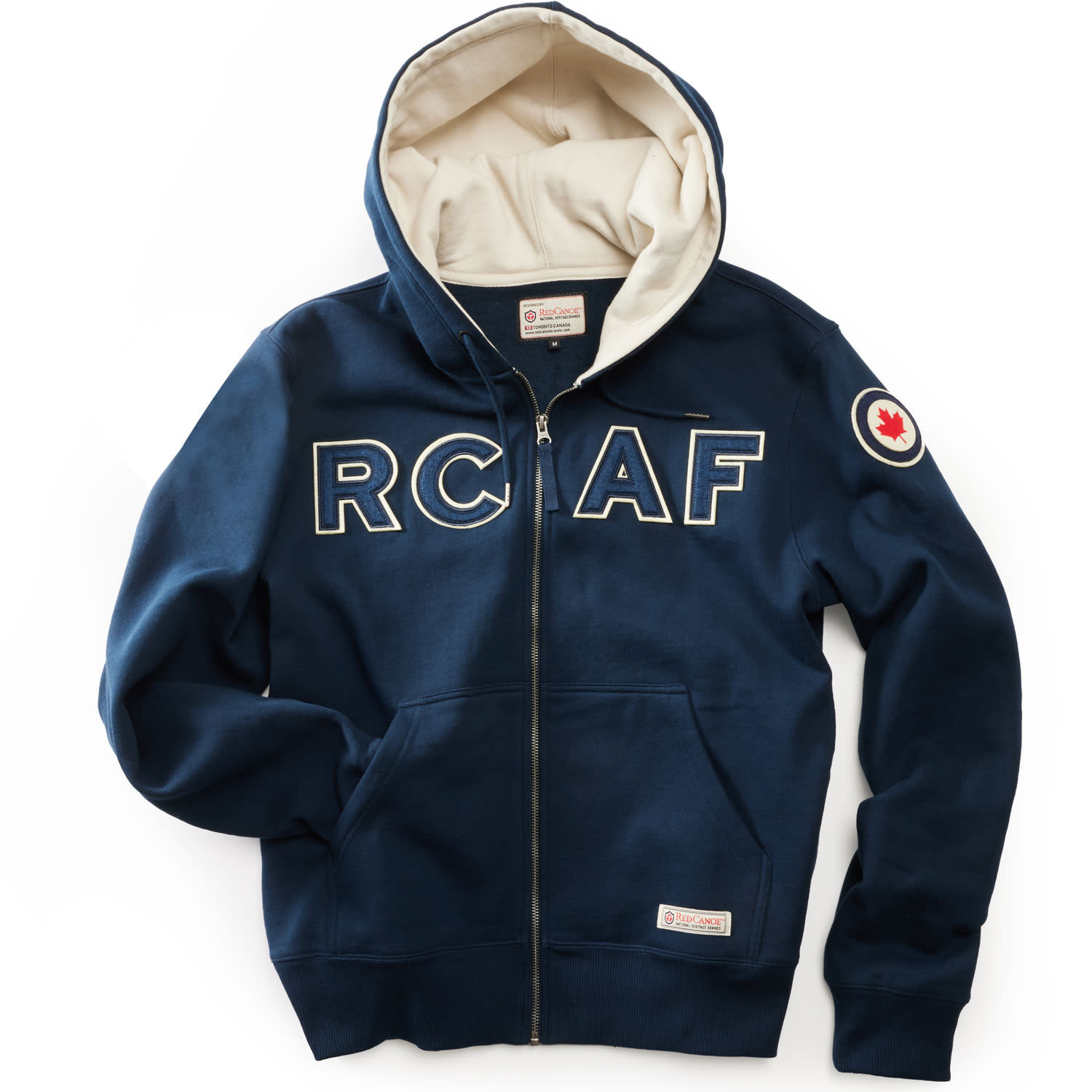 RCAF 100 Zip Up Hoodie - avworld.ca