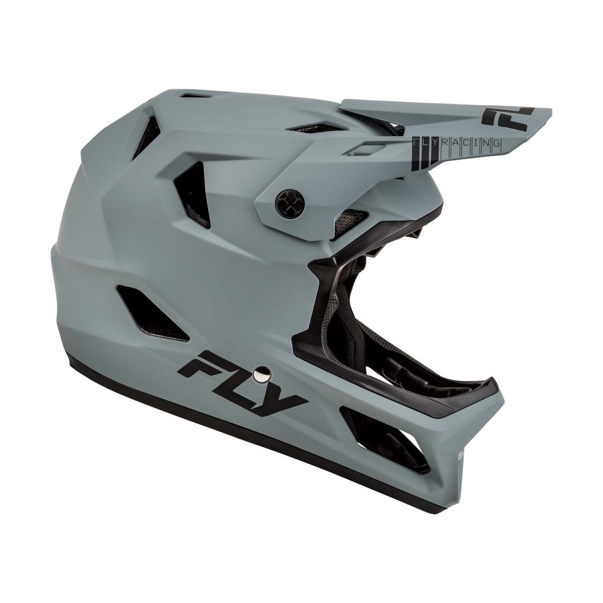 Fly Rayce Helmet Matte Grey - Power Cycles BMX