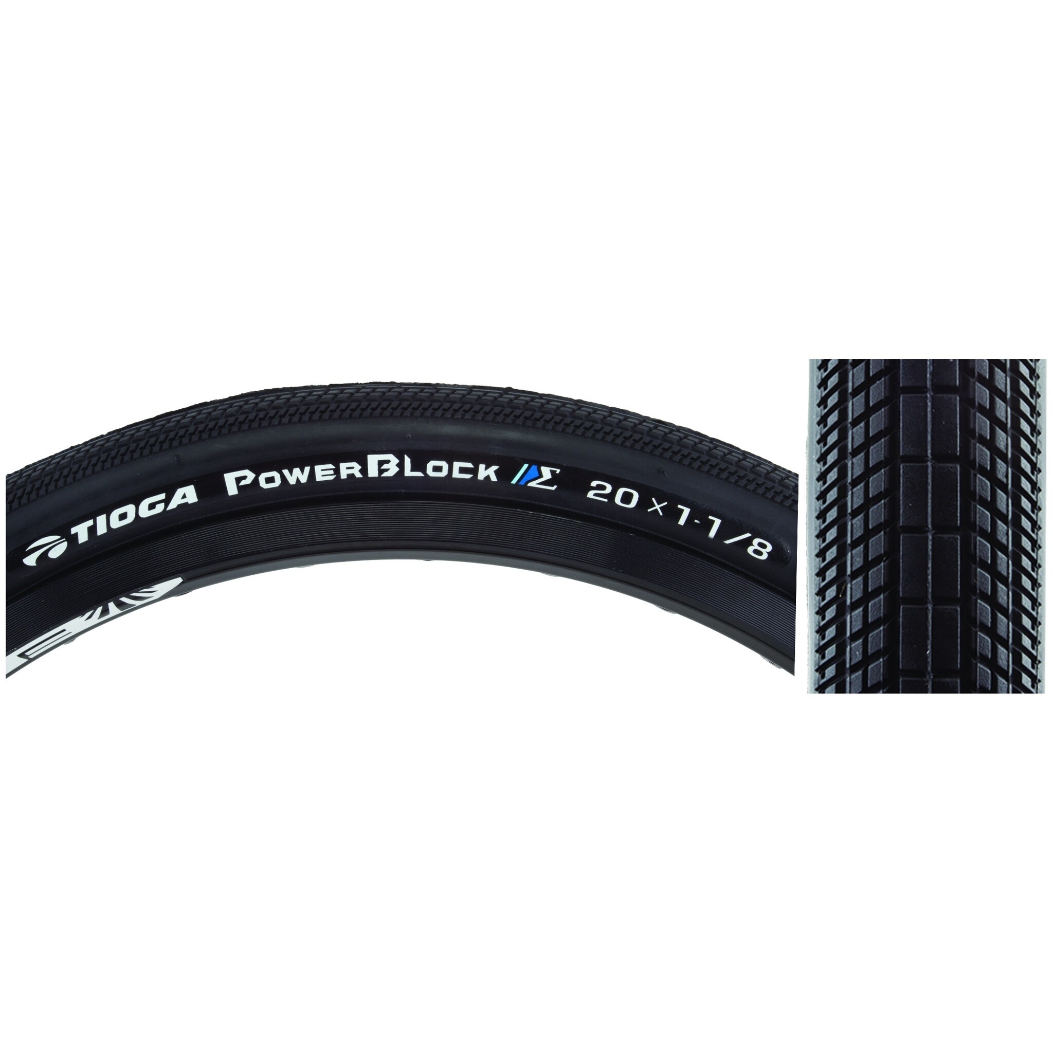 Tioga Tires RP Powerblock SSpec Black - Power Cycles BMX