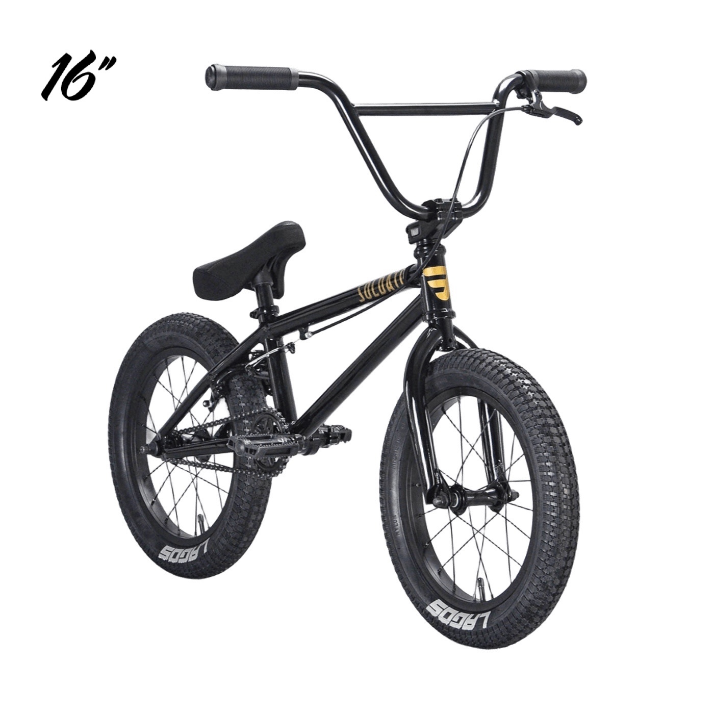 Mafia Soldato 16'' Bike Black - Power Cycles BMX