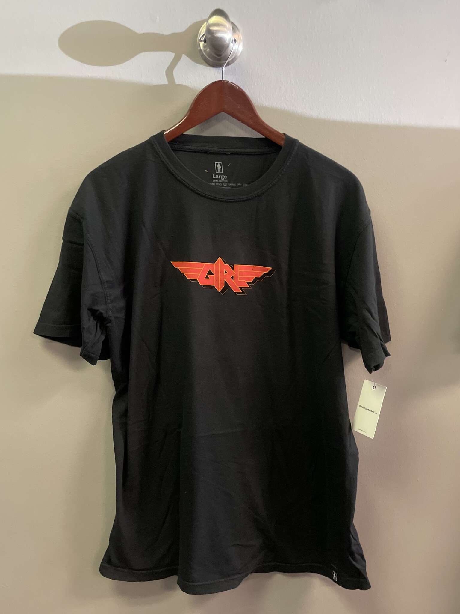 Girl Metal Comfort T-shirt - Black - FA SKATES