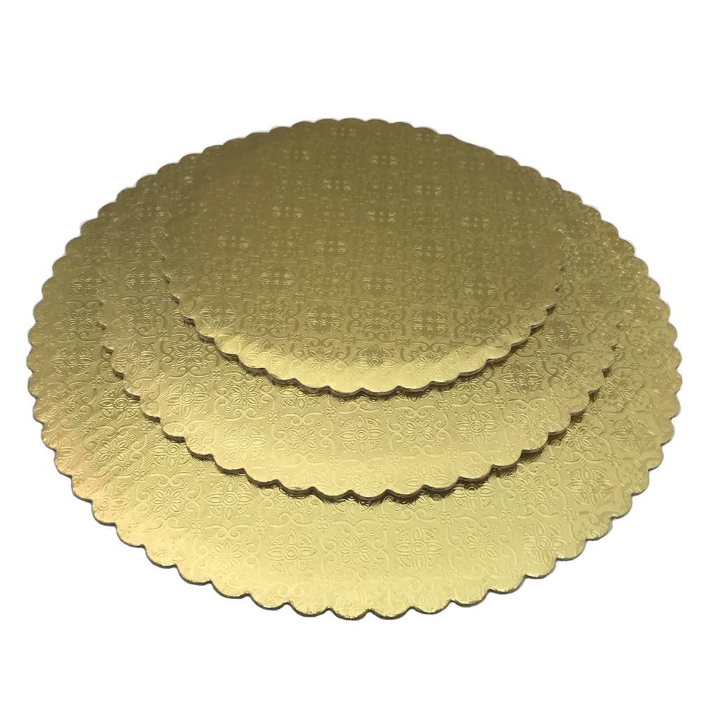 Gold Cake Circle 8 " - eCakeSupply - eCakeSupply
