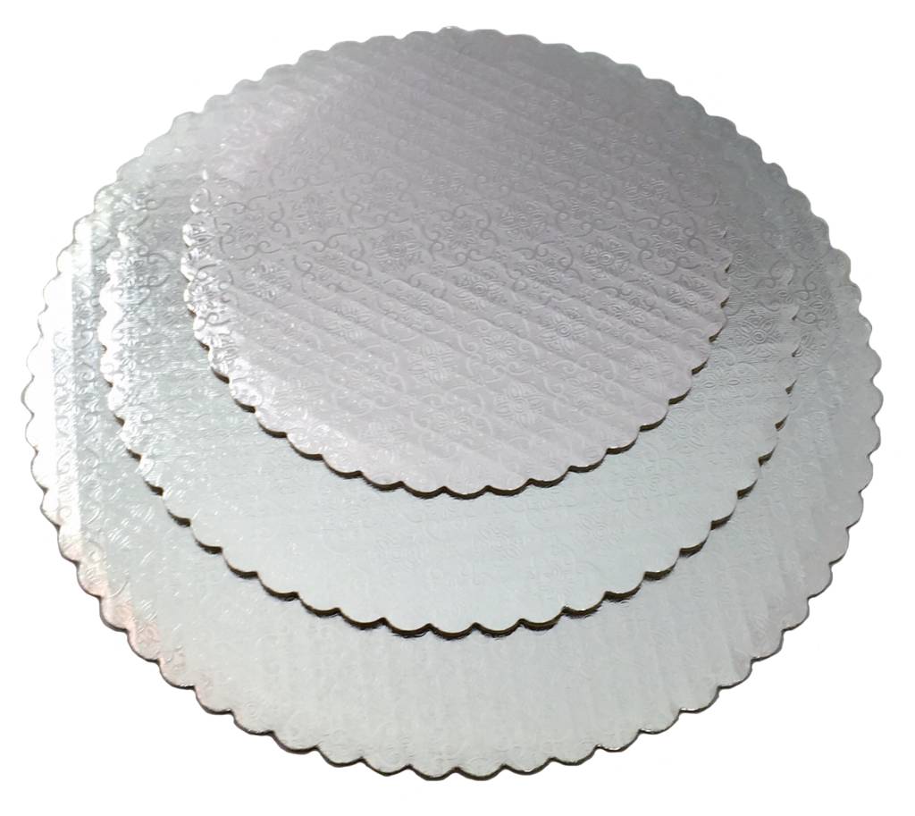 Silver Cake Circles 12" SCA12S - eCakeSupply - eCakeSupply