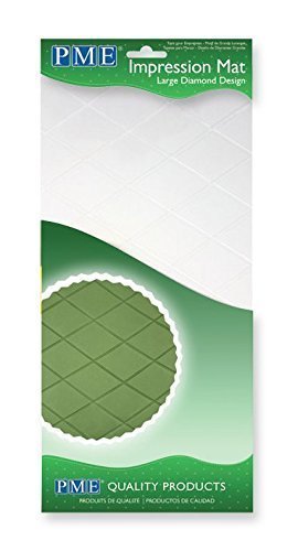 Impression Mat Large Diamond Design IMI83 - eCakeSupply - eCakeSupply