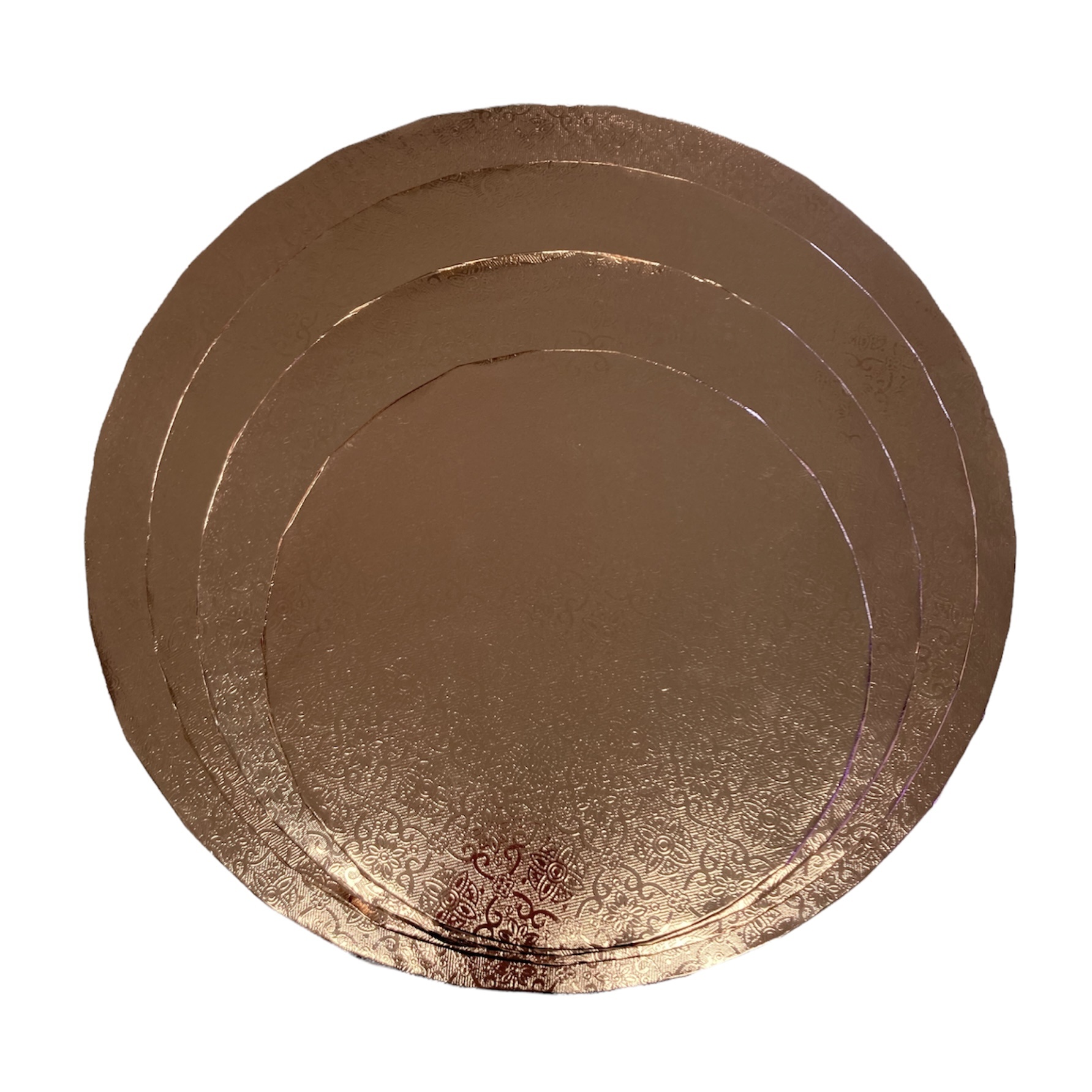 Round Cake Drum Rose Gold 12" (DR12RG) - eCakeSupply