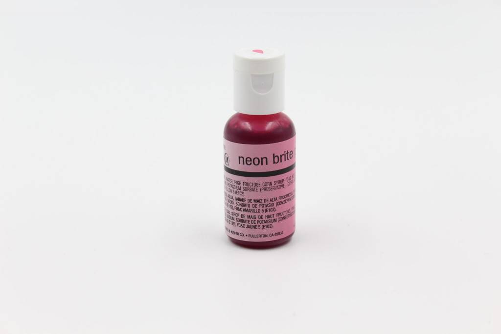 ChefMaster Airbrush Neon Brite Pink .64 - eCakeSupply - eCakeSupply