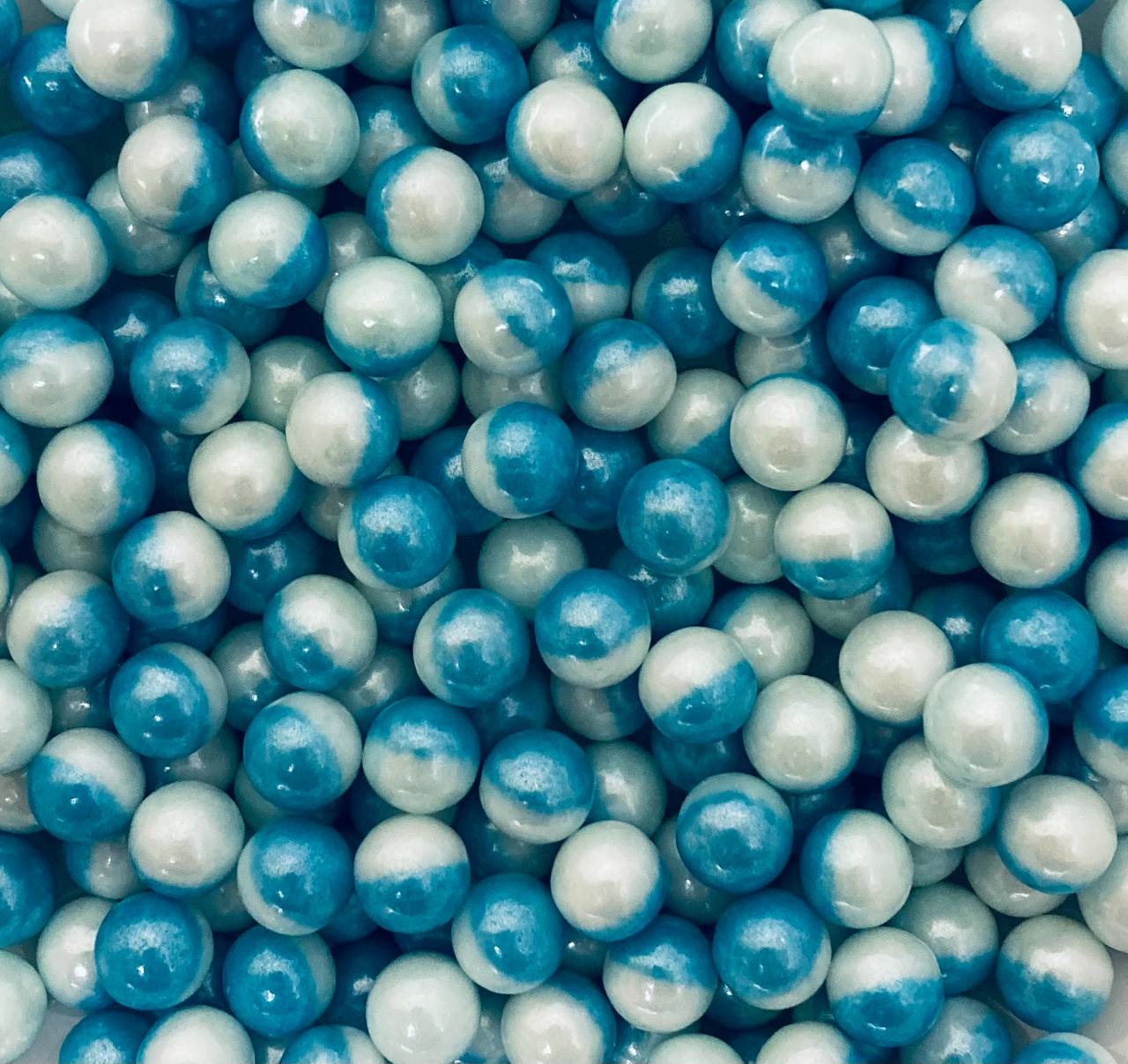 DOUBLE BALLS 7MM BLUE/WHITE 3.5 OZ - eCakeSupply