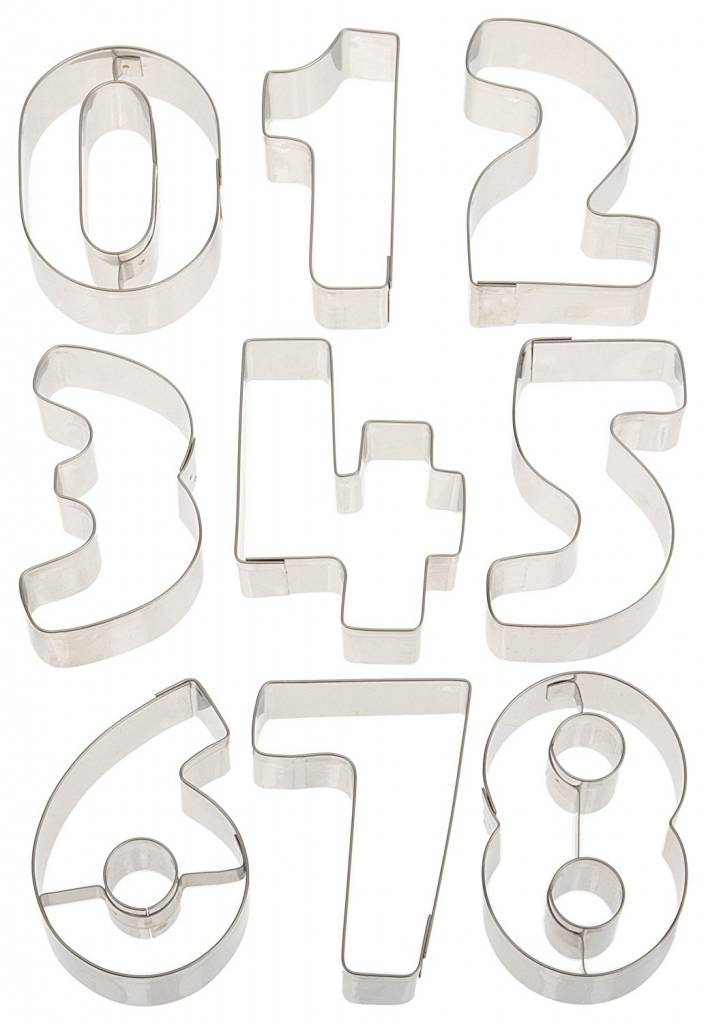 Ateco Number Set Large 7803 - eCakeSupply - eCakeSupply