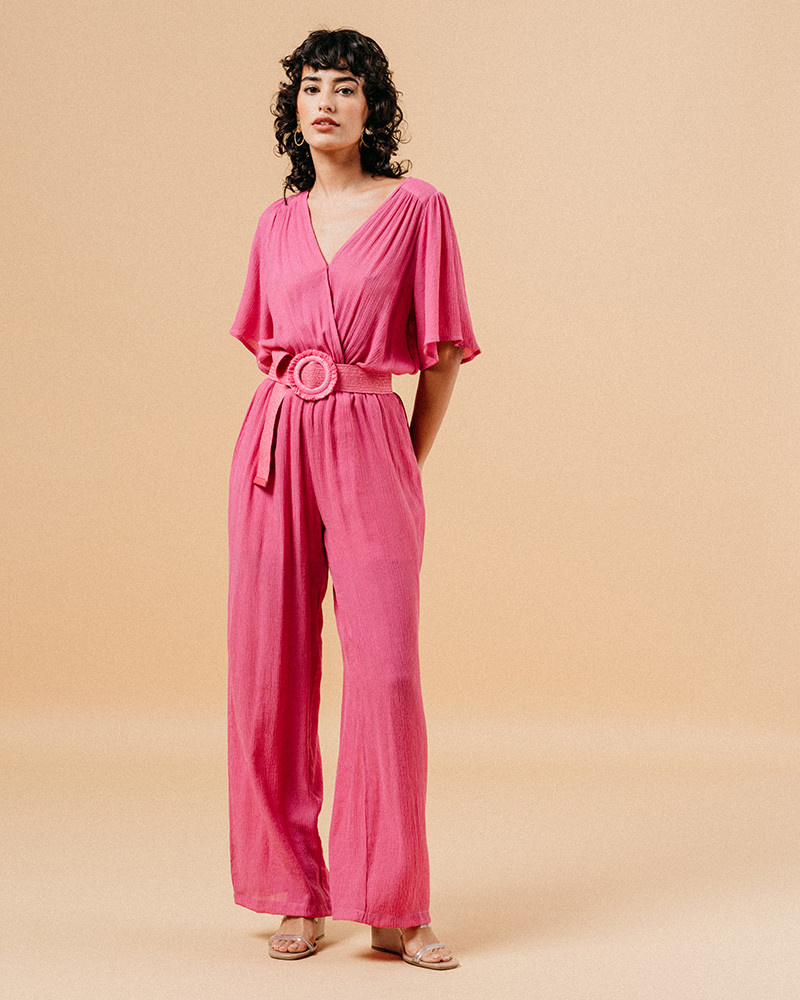 COMBINAISON MASSIKA - ROSE - Boutique La Penderie