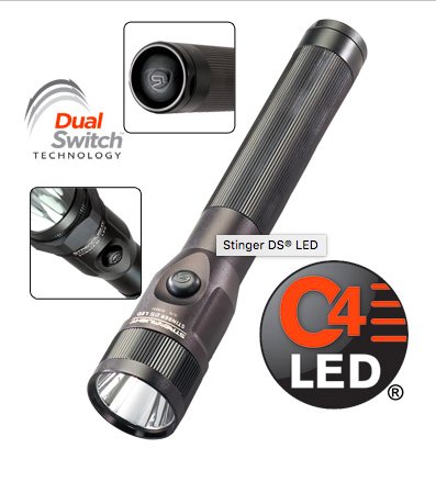 Streamlight Flashlight Stinger DS LED HL 120V AC Charger - Joint Force ...