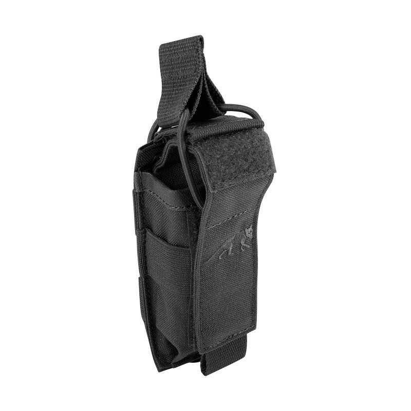 Mag /Flashlight Pouch adjustable hook, and loop cover, and bungee ...
