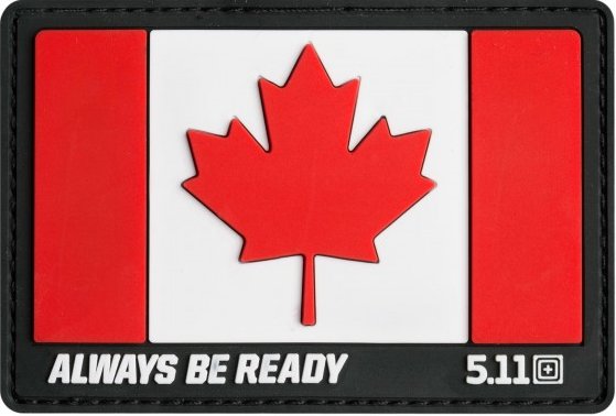 Canada Flag Patch PVC