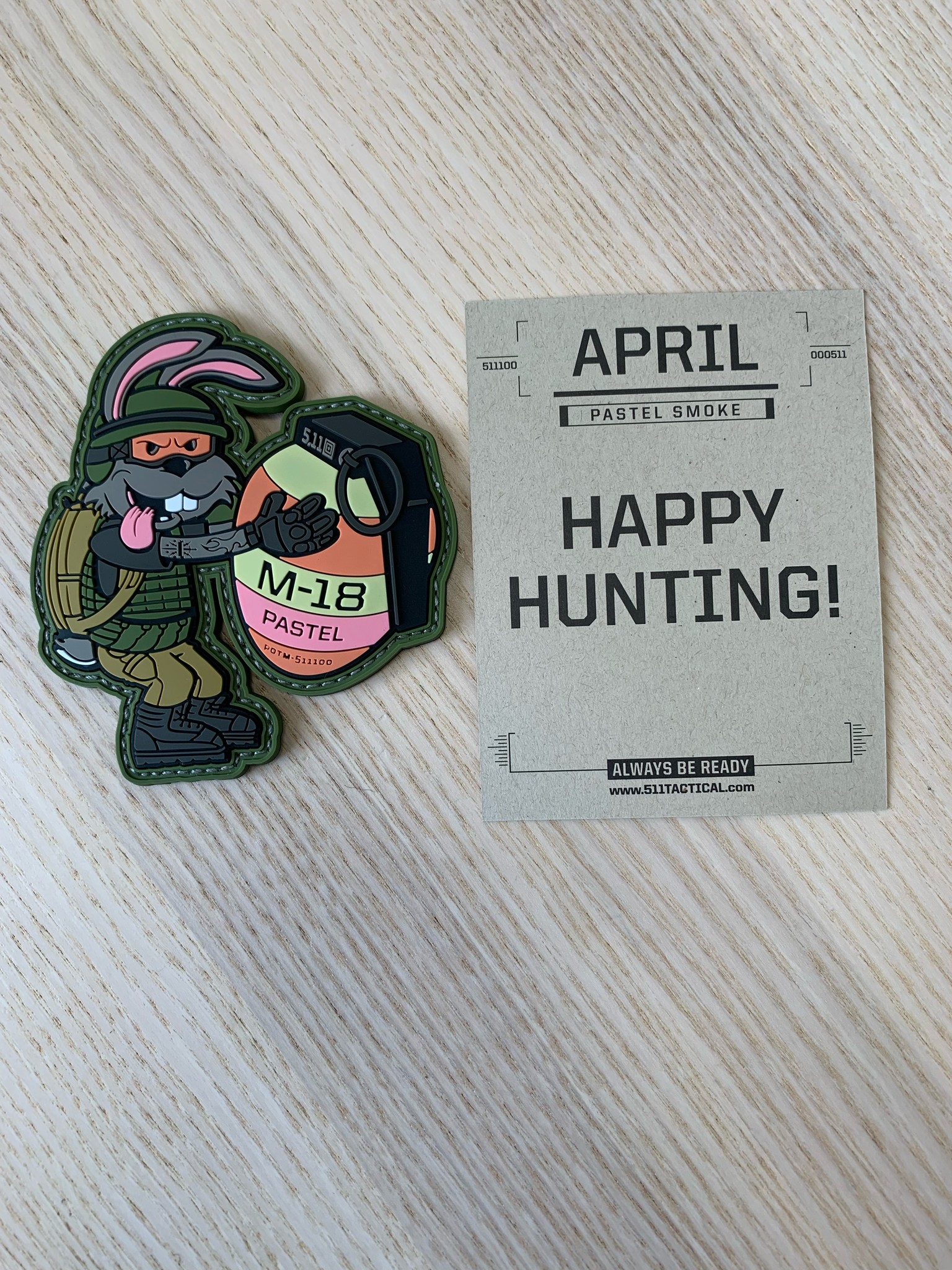 BUNNY SMOKE POTM Patch - Joint Force Tactical