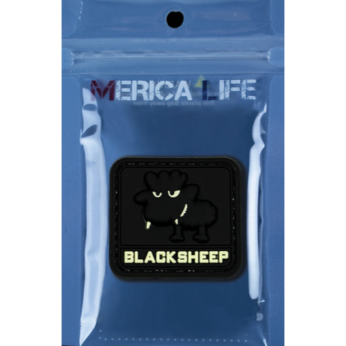 Black Sheep Glow Patch (Small) - Joint Force Tactical