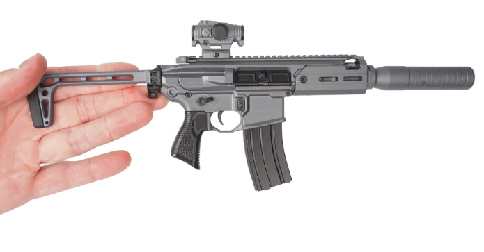 Miniature SIG MCX - Grey - Joint Force Tactical