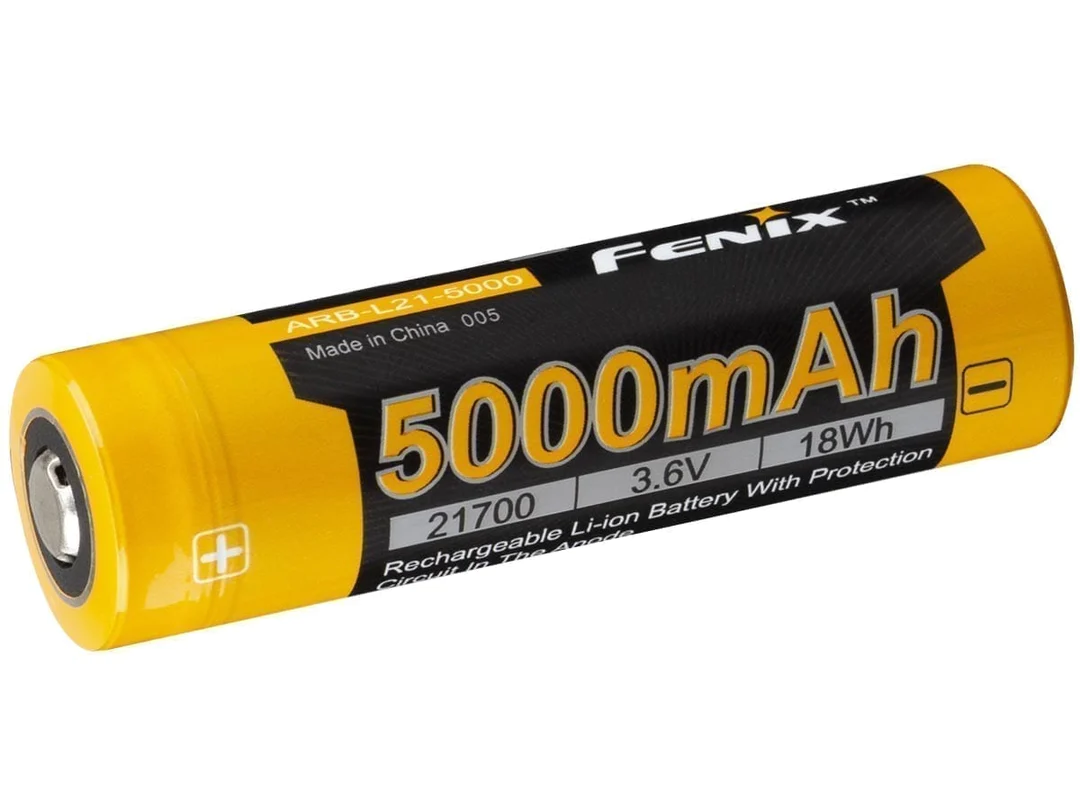 Battery Rechargeable (21700) 5000 Mah V2.0 - Joint Force Tactical