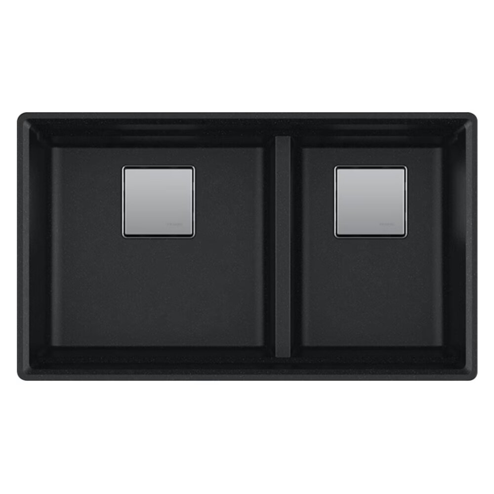 Franke Peak double bowl kitchen sink - Dupont Kitchen and Bath Fixtures