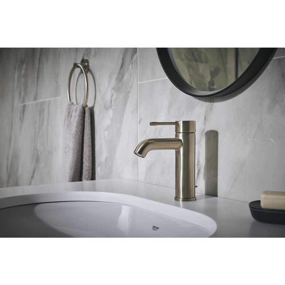Grohe - Essence - Single-Hole Faucet - Brushed Nickel - Dupont Kitchen ...