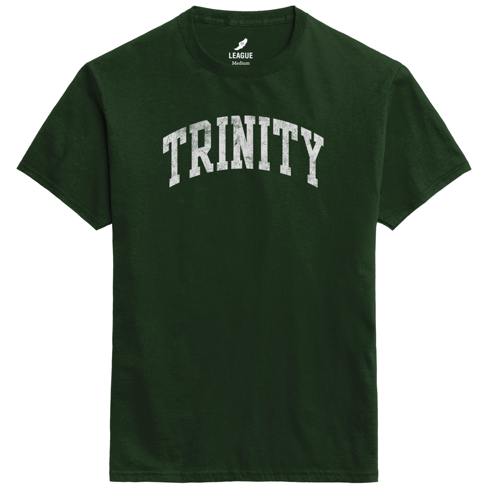 League League EZ Trinity Tee Green - Trinity Campus Store