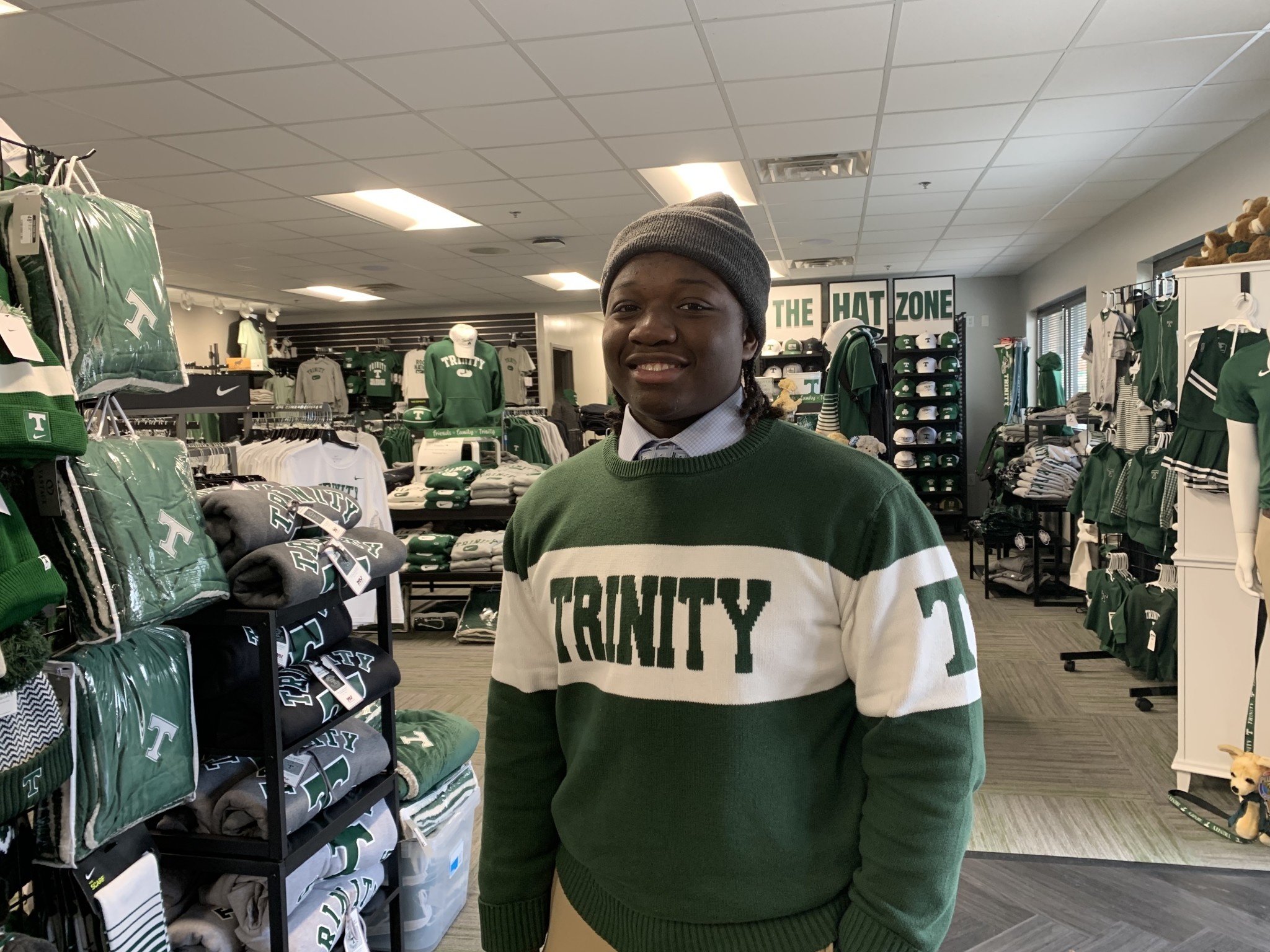 Retro Custom Sweater - Trinity Campus Store