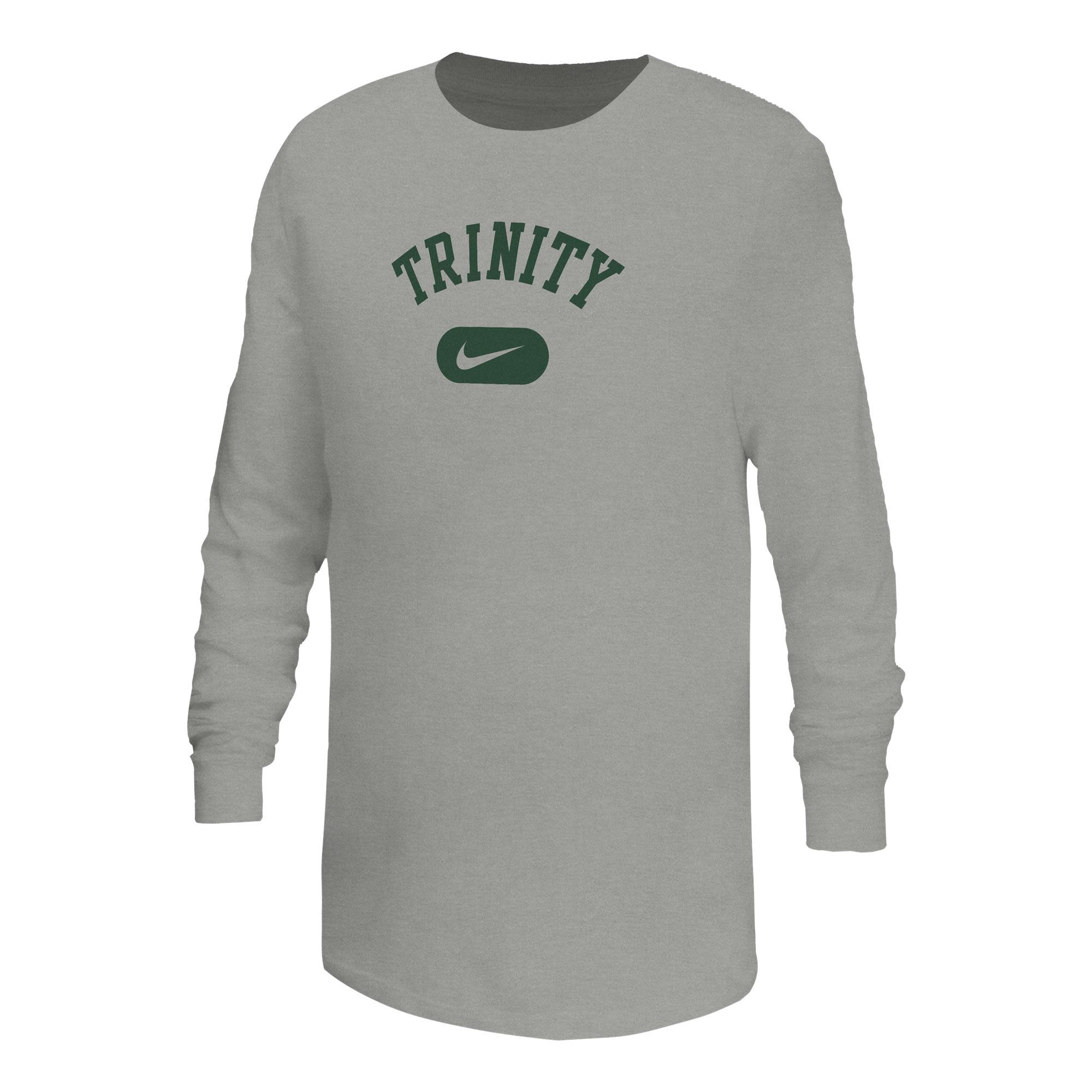 Nike Nike Youth Dark Heather Classic Long Sleeve - Trinity Campus Store