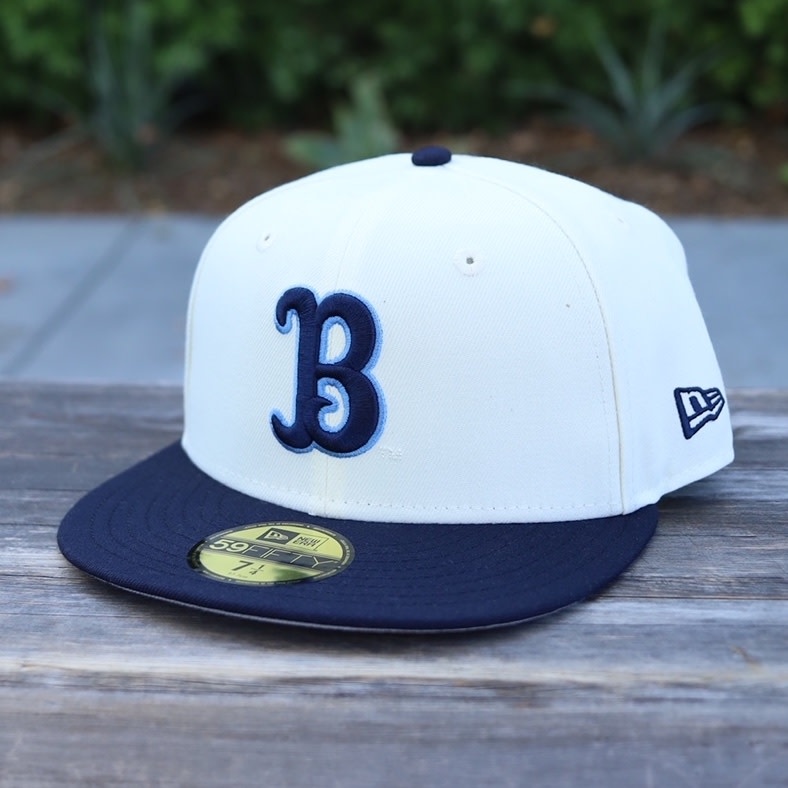 UCLA "B" Ivory/Navy - The Locker Room of Downey
