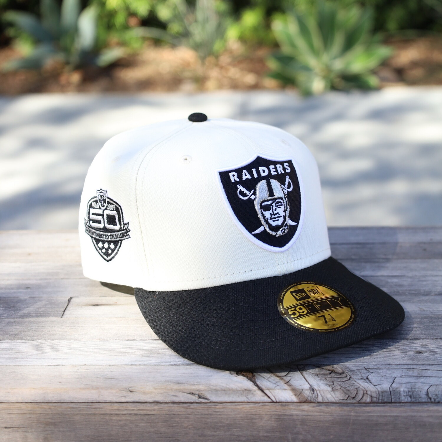 Raiders Ivory/Black 50 Years - The Locker Room of Downey