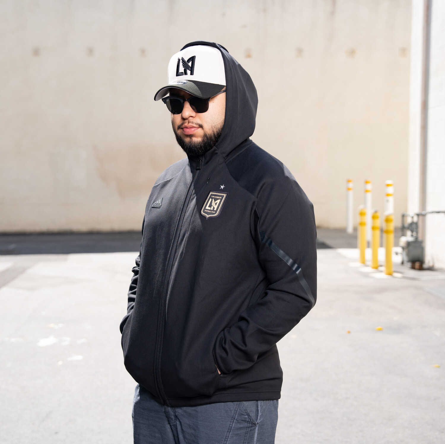 LAFC M adidas 24 Anthem Jacket - The Locker Room of Downey