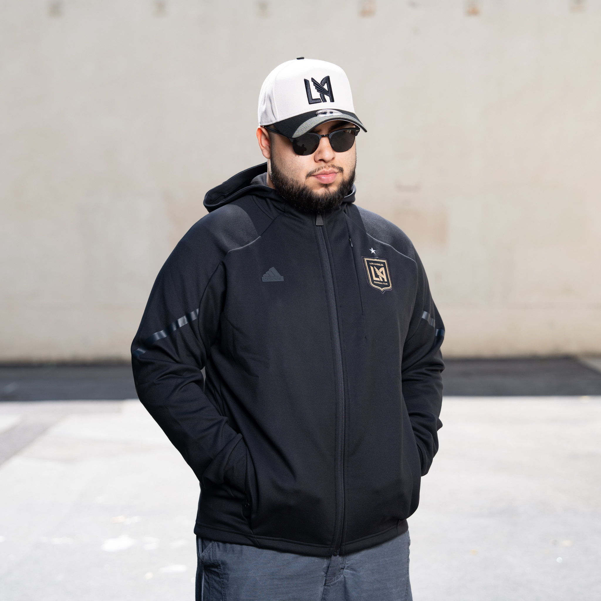 LAFC M adidas 24 Anthem Jacket - The Locker Room of Downey