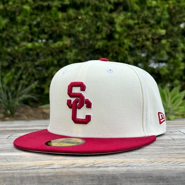 SC Interlock Ivory / Cardinal - The Locker Room of Downey