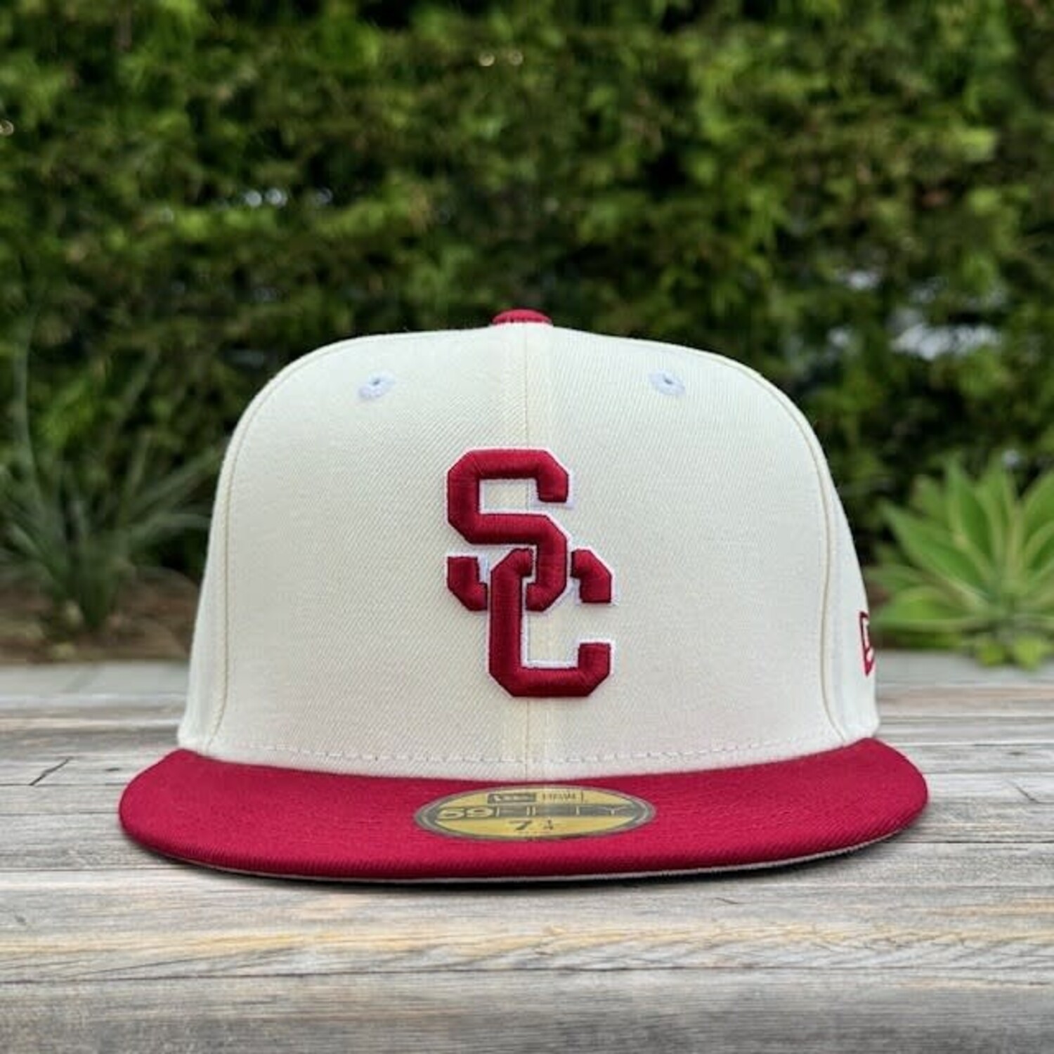 SC Interlock Ivory / Cardinal - The Locker Room of Downey