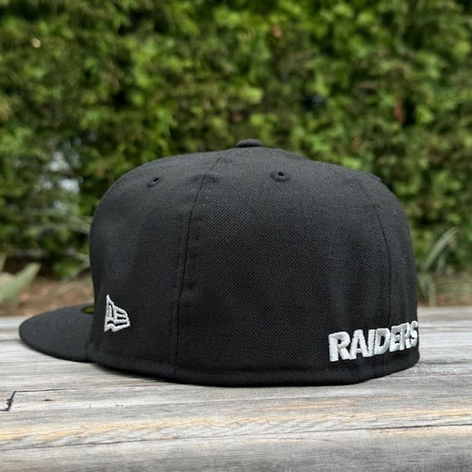 Raiders BW Back Wordmark - The Locker Room of Downey