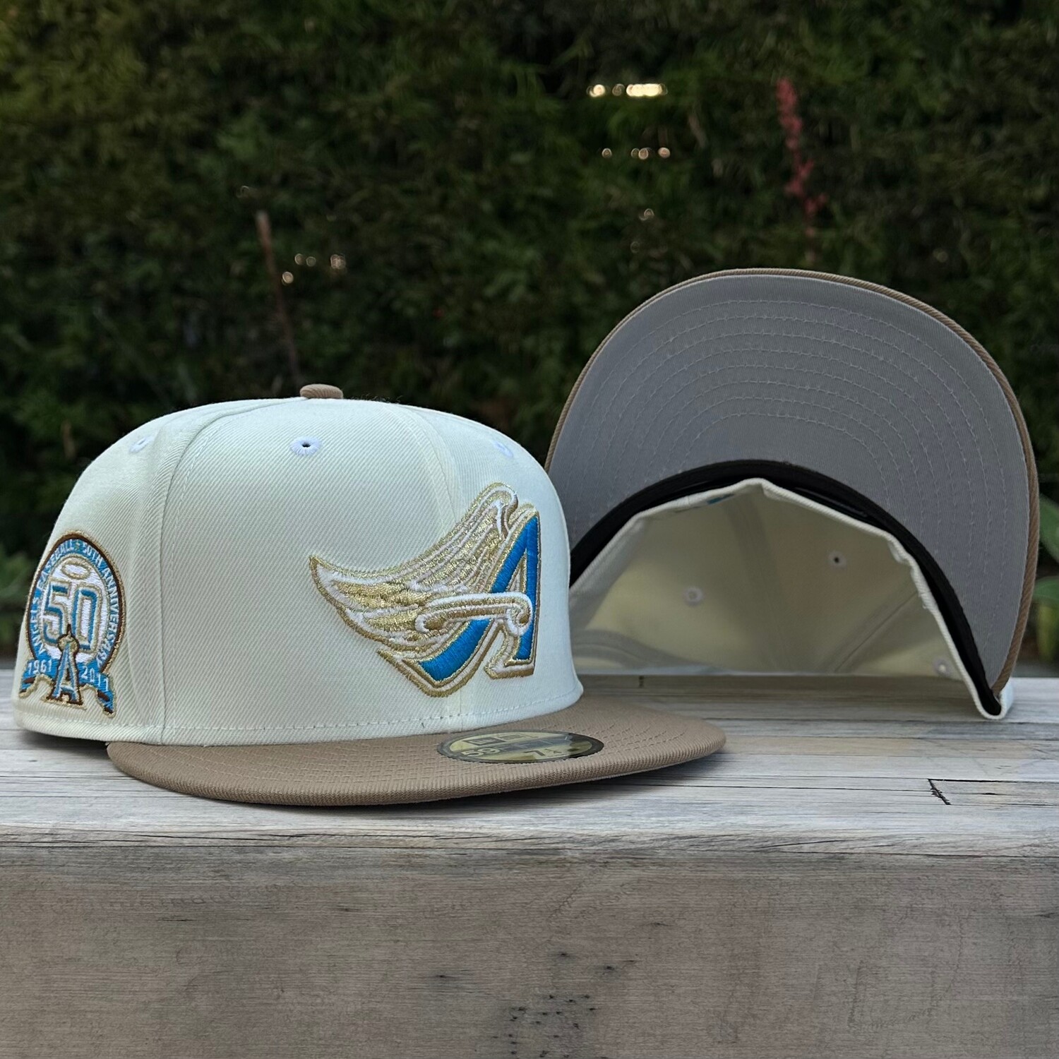 Angels Ivory/Khaki Metallic 50th Anniversary - The Locker Room of Downey