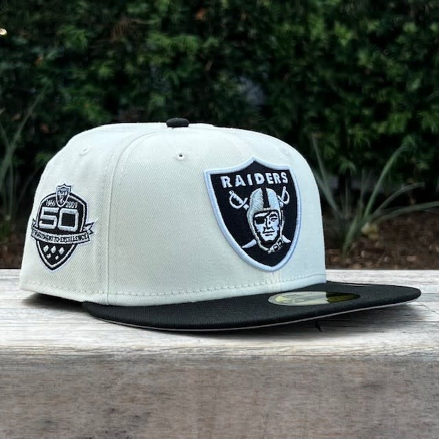Raiders Ivory/Black 50 Years - The Locker Room of Downey
