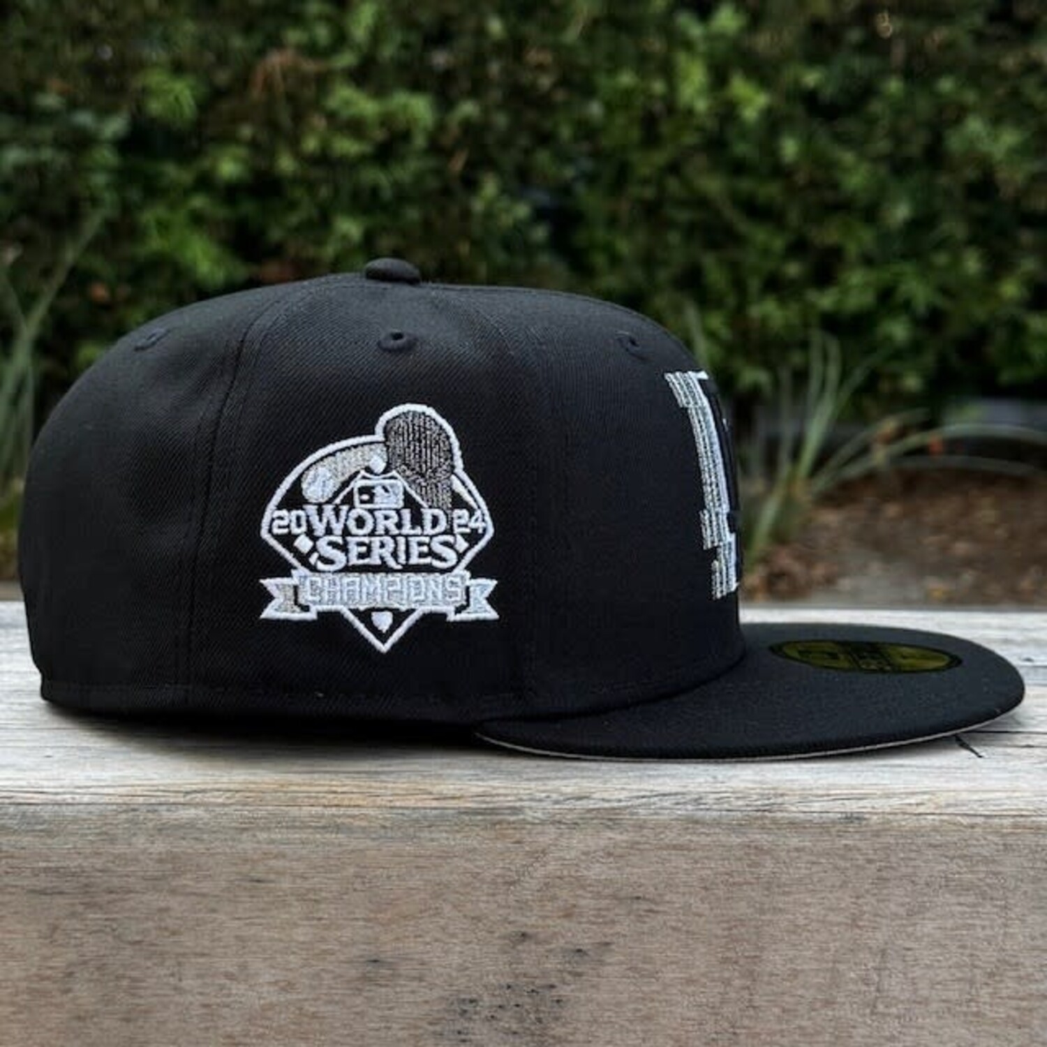 LA Black Metallic Silver Fade 2024 WS Champs - The Locker Room of Downey