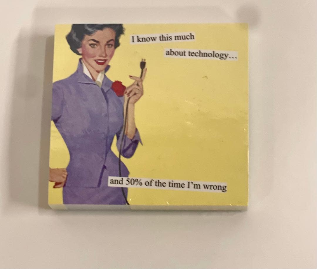 STICKY NOTES TECHNOLOGY - The Attic Door Home/Bella Vita