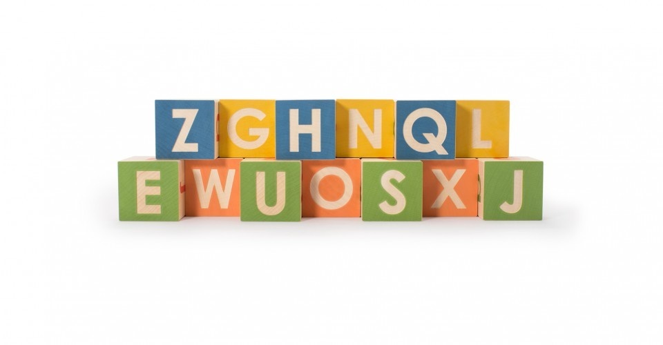 Uncle Goose Uncle Goose - Upper & Lowercase ABC Blocks - Hazel Baby & Kids